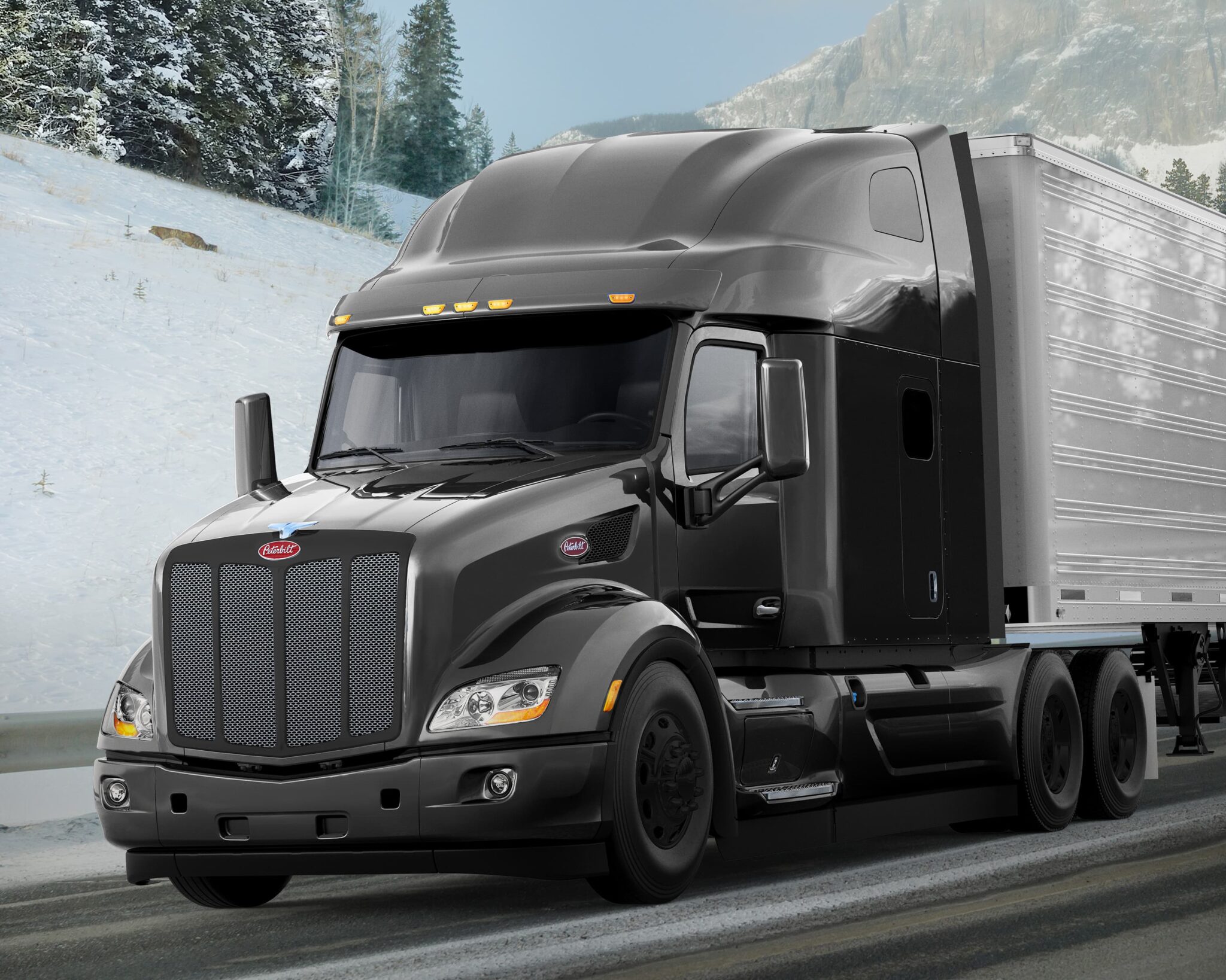 Peterbilt showcases Model 579 featuring new exterior options at TMC ...
