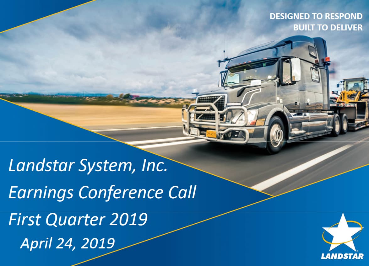 Landstar System reports record gross profit for first quarter ...