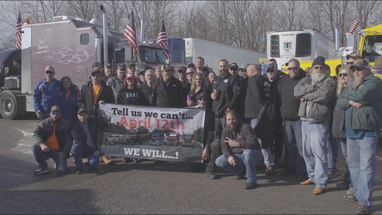 He's a trucking Uncle Sam! The perfect song for these times ...