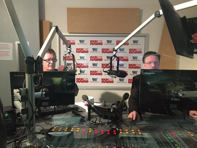 Overnight chemistry: Red Eye Radio longtime hosts Gary McNamara, Eric ...