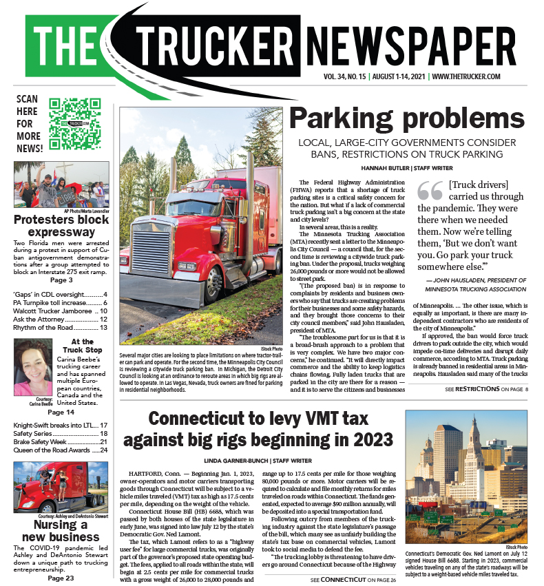The Trucker Newspaper - Digital Edition August 1, 2021 - TheTrucker.com