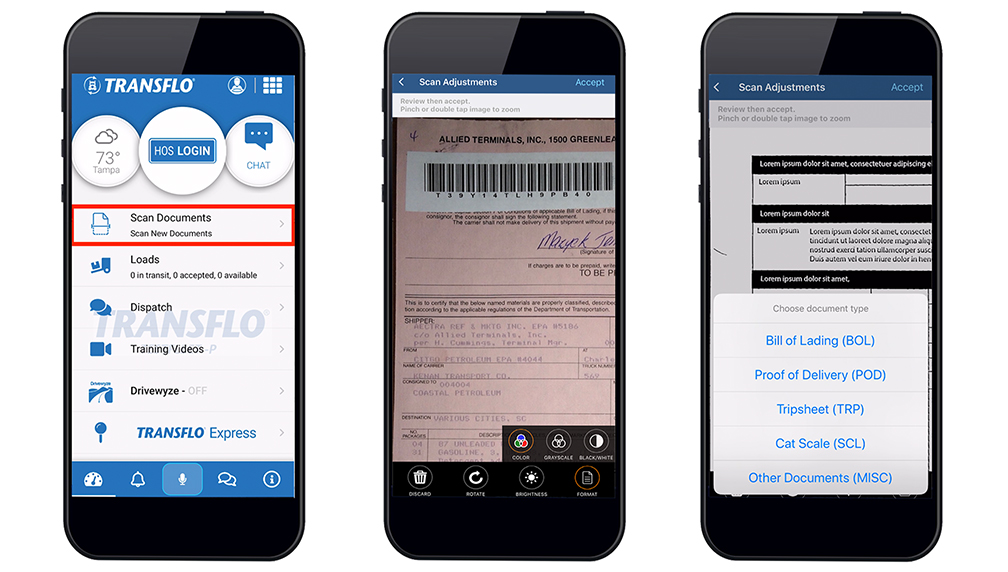 Transflo Lite offers free version of workflow tools app for drivers ...