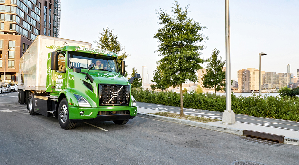 Eco-friendly brewskis: Volvo delivers first electric Class 8 truck to ...