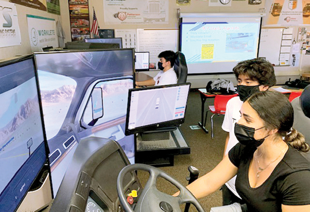 High school teacher works to prepare the next generation of truck ...
