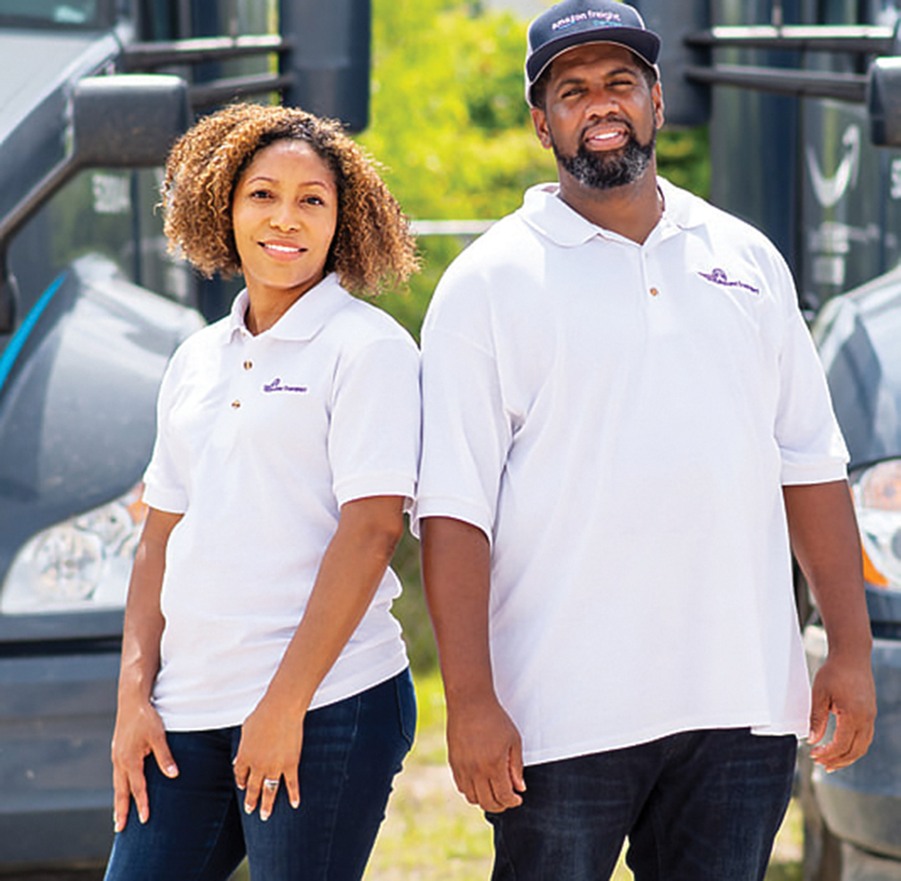 Road less traveled: April Taylor entered trucking industry via real ...