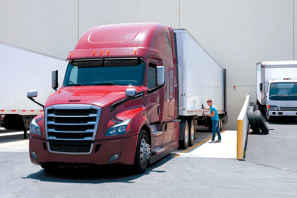 Follow good safety practices to avoid injury while loading or unloading ...