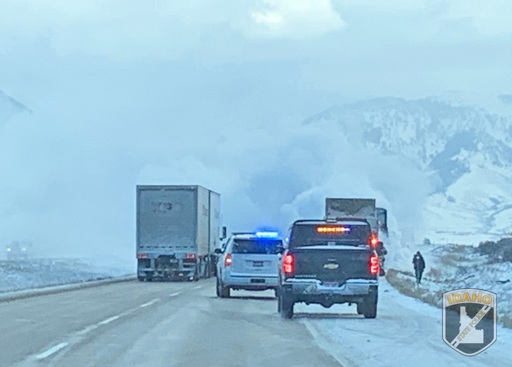Idaho State Police thank motorist who reported big rig fire ...