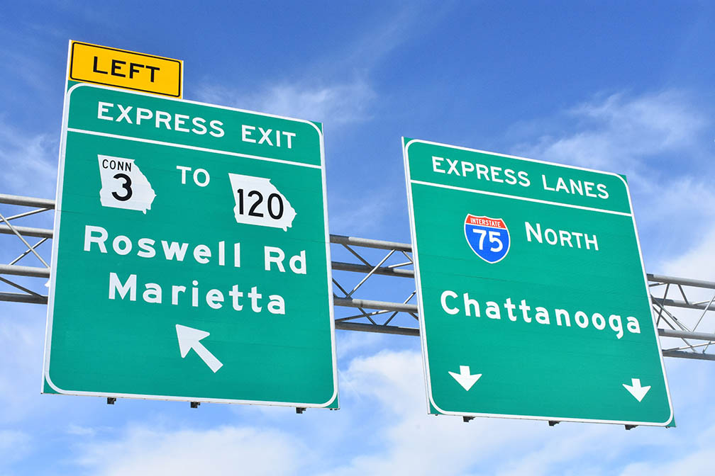 Overnight lane closures on Georgia freeways announced for coming ...