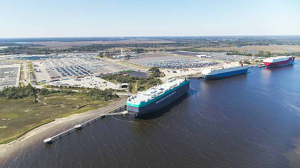 Georgia Port extends growth trend, adding new truck gate - TheTrucker.com