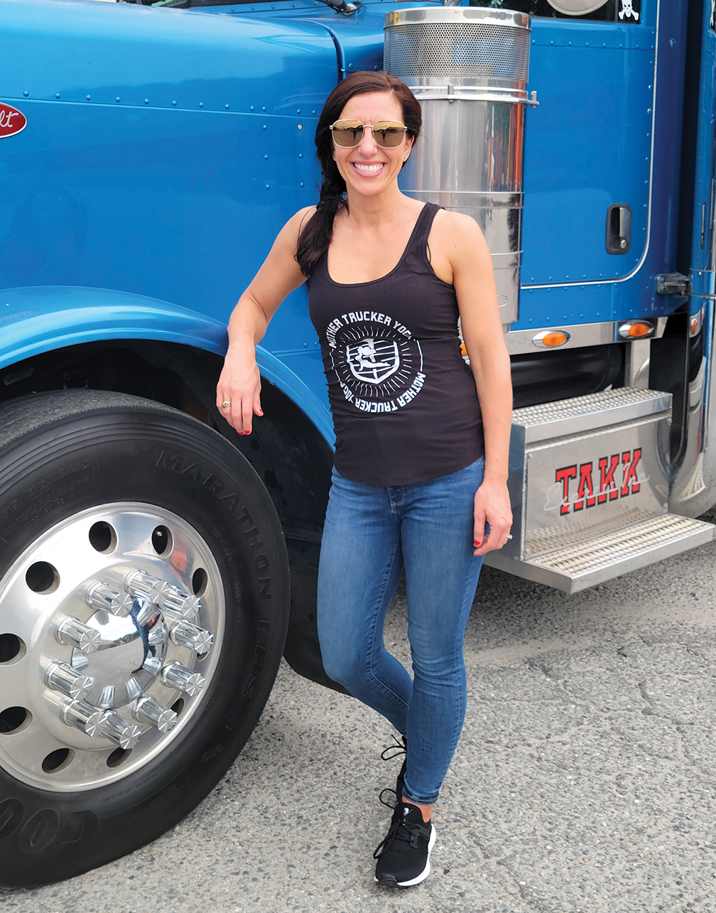 Focused on fitness: Mother Trucker Yoga founder works to help truck ...