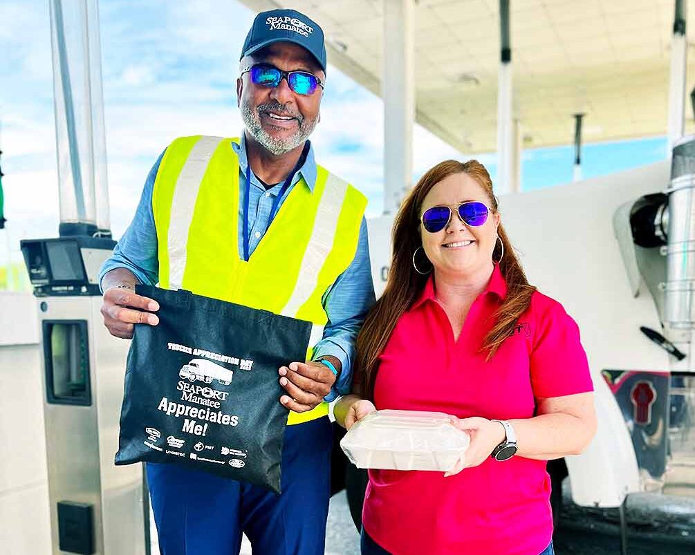 SeaPort Manatee shows appreciation to drivers with free lunches, goody ...