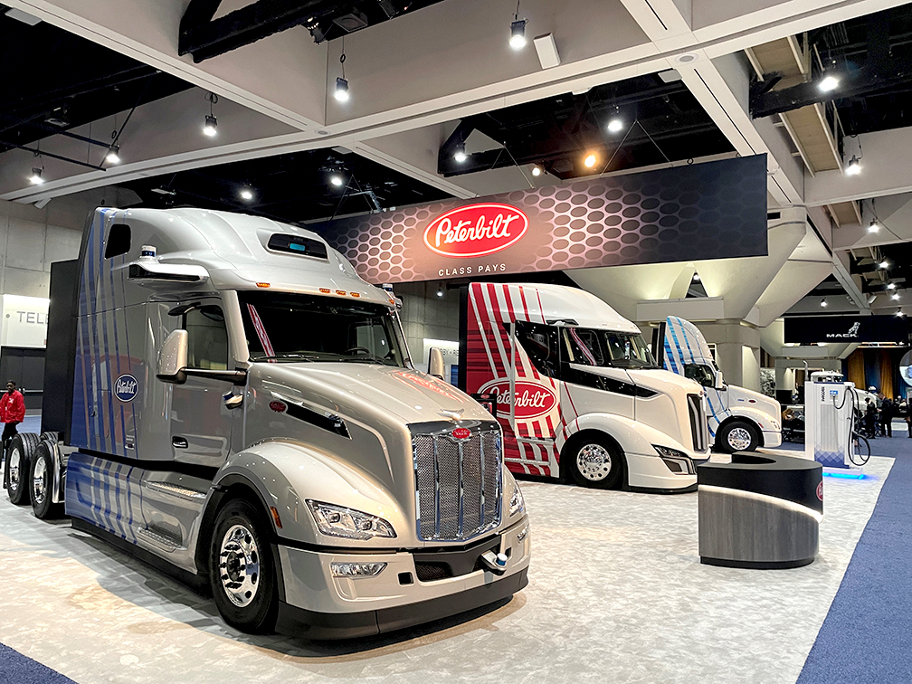 Peterbilt's advanced technology vehicles on display at ATA event ...