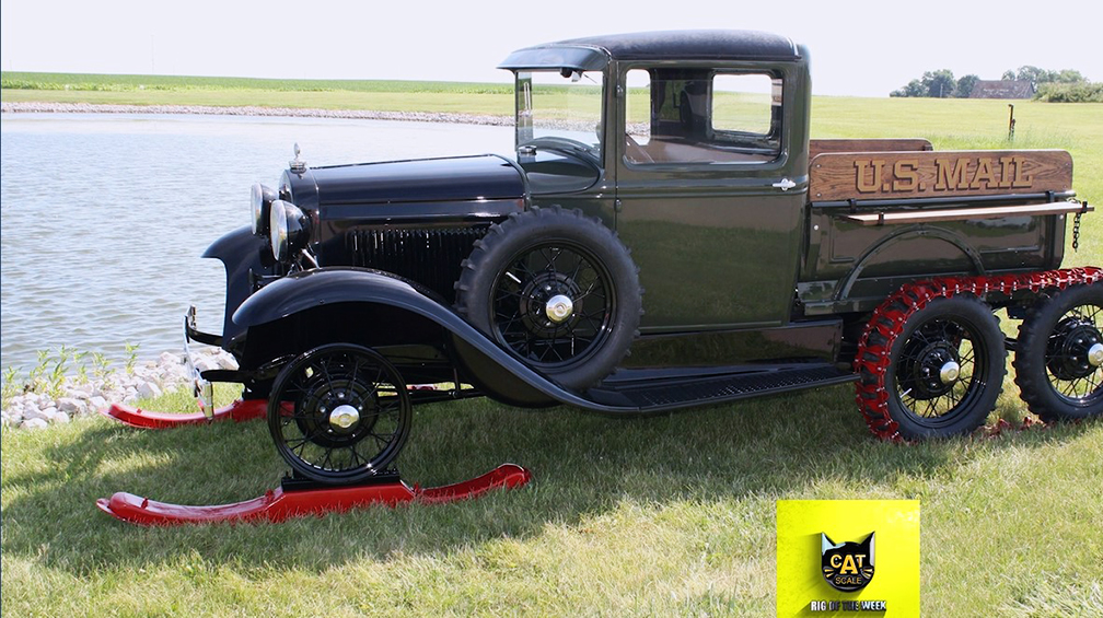 CAT Scale Rig of the Week | 1930 Ford Model A Snowmobile - TheTrucker.com