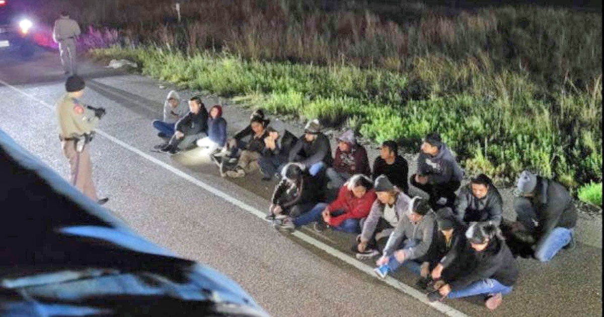 Tractor-trailer driver arrested for smuggling 18 people into US ...