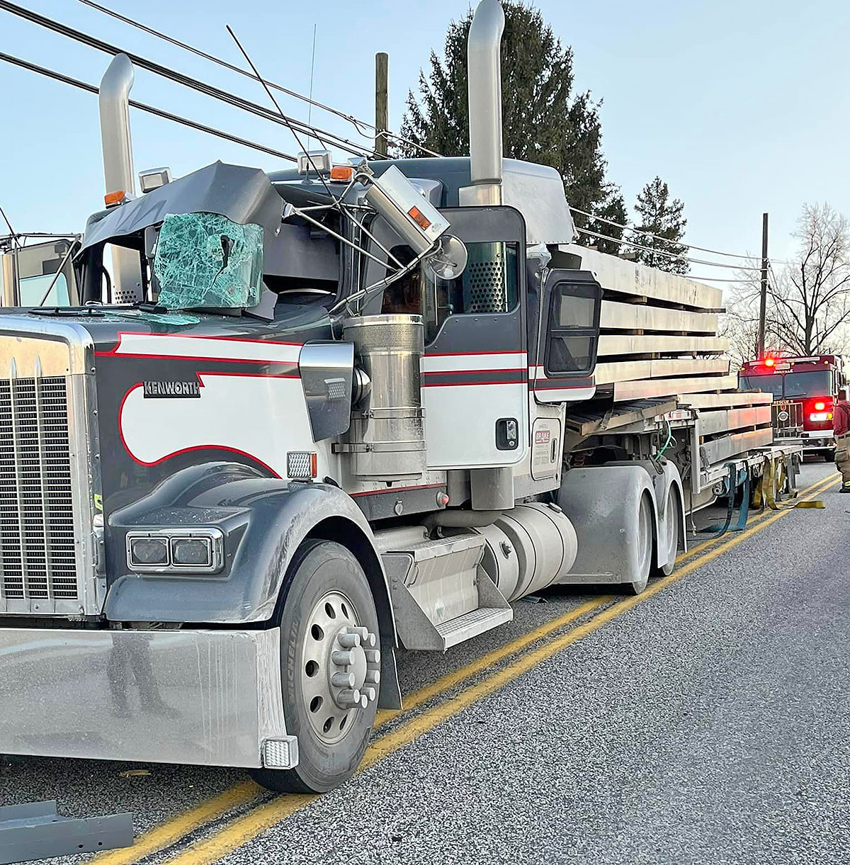 Shifting load sends steel beam through truck's cab - TheTrucker.com