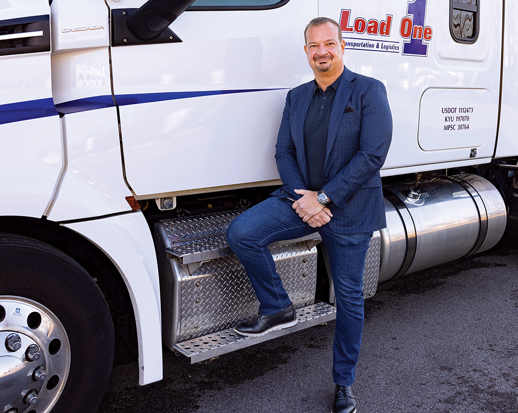 In the end zone with John Elliott - TheTrucker.com