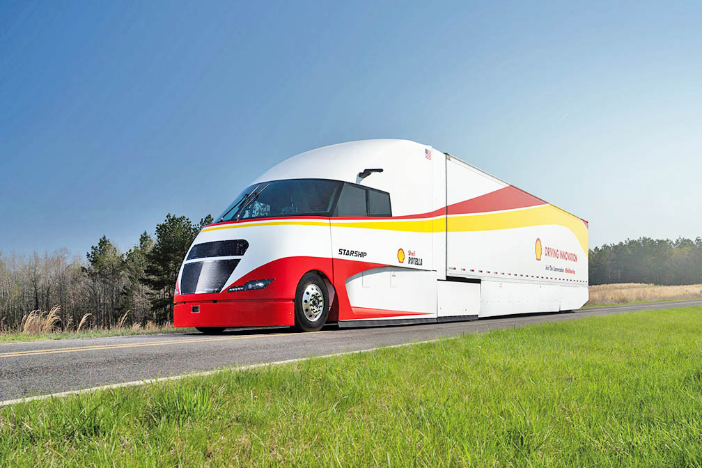 Shell's Starship big rig making transition to natural gas - TheTrucker.com