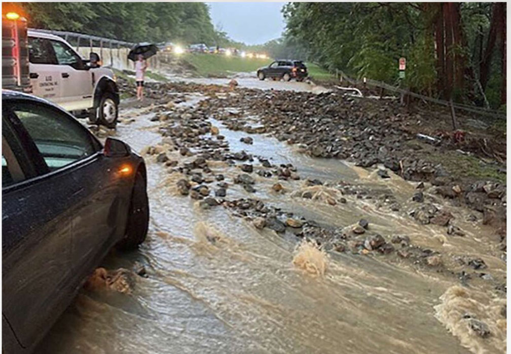 Relentless rain floods roads in Northeast, leads to evacuations ...