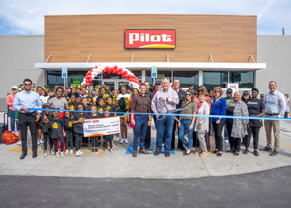 Arkansas Pilot Travel Center celebrates remodel - TheTrucker.com