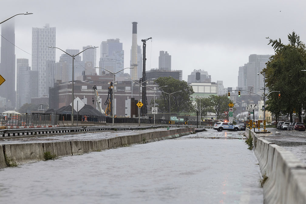 New York dries out after record-breaking rainfall submerges some ...