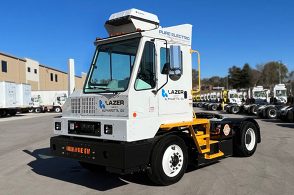 Orange EV cranks out 1,000th electric terminal truck - TheTrucker.com
