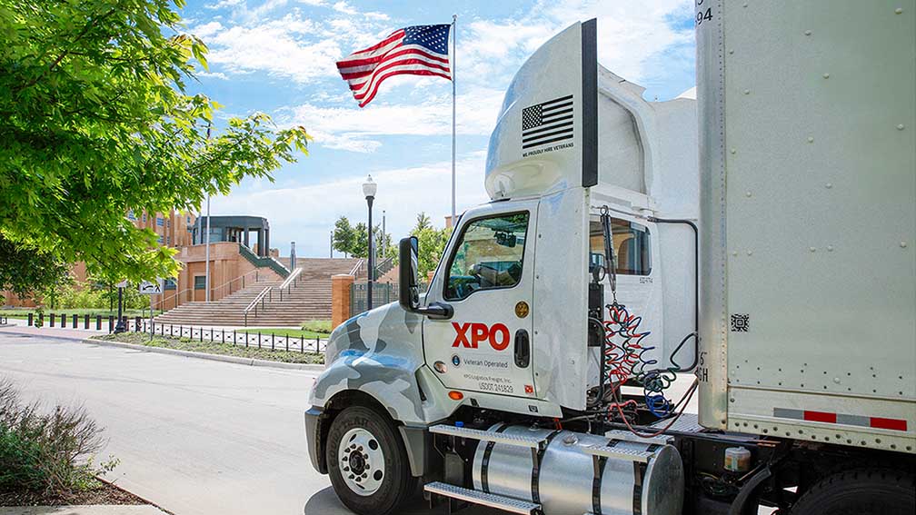 XPO doubles down on commitment to military veterans - TheTrucker.com