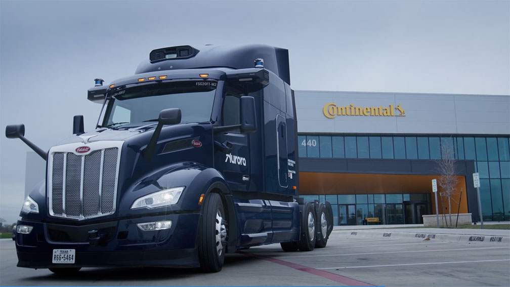 Continental, Aurora partner to kick autonomous trucking into high gear ...