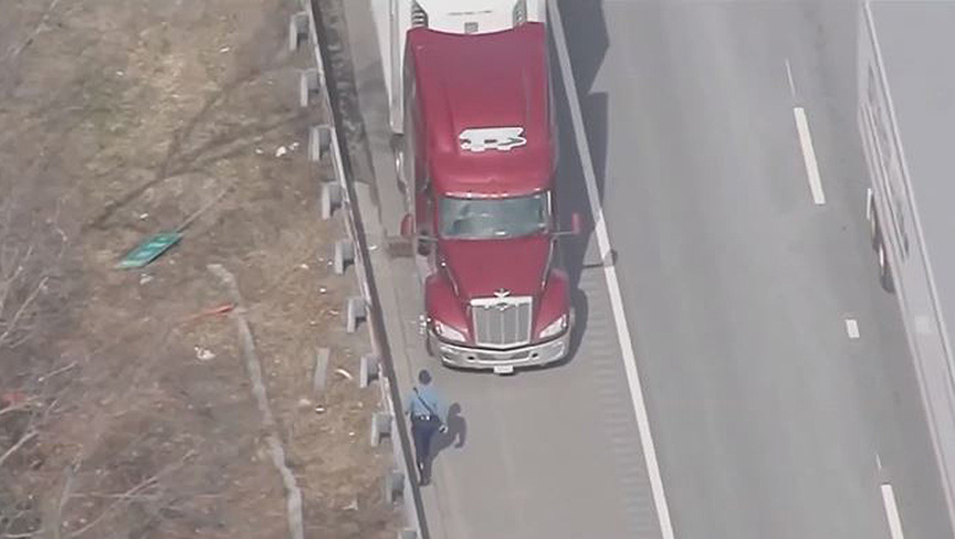 2 arrested after Massachusetts road rage incident leaves trucker badly ...