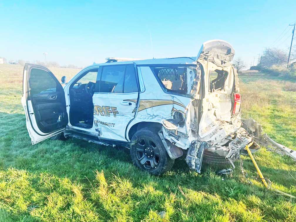 Texas deputy hurt after 18-wheeler rear-ends his patrol unit ...