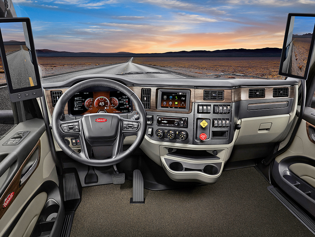 Peterbilt officials reflect on new digital mirror system - TheTrucker.com
