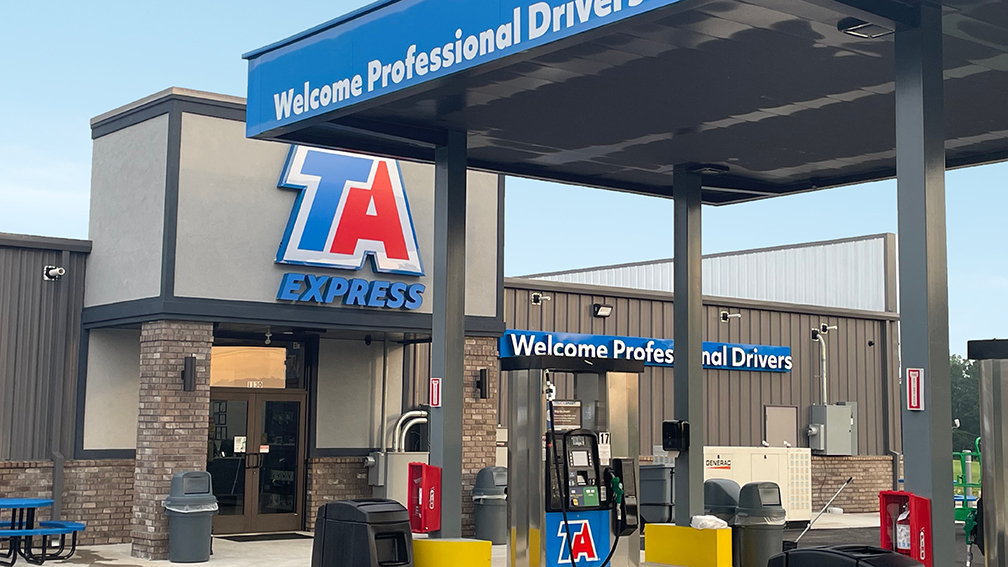 TA Express opens Louisiana location with 31 truck parking spots ...