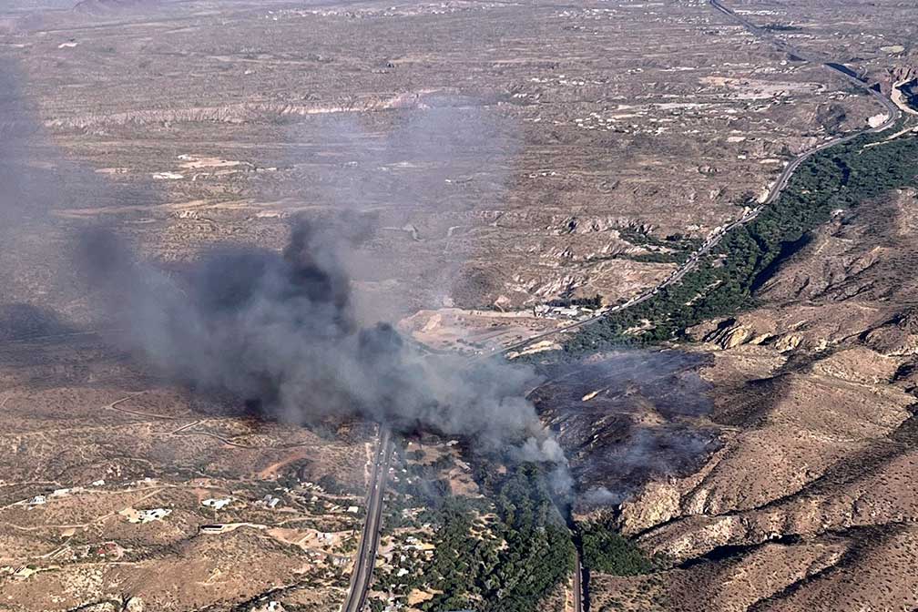 Key Phoenix-to-Las Vegas highway reopens after wildfire claims 6 homes ...