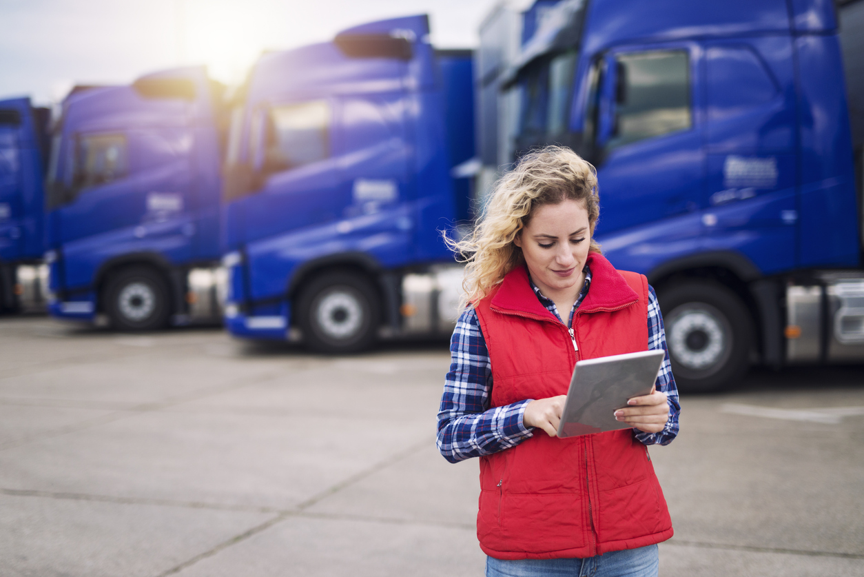 Though still negative, FTR’s trucking conditions index improved in ...
