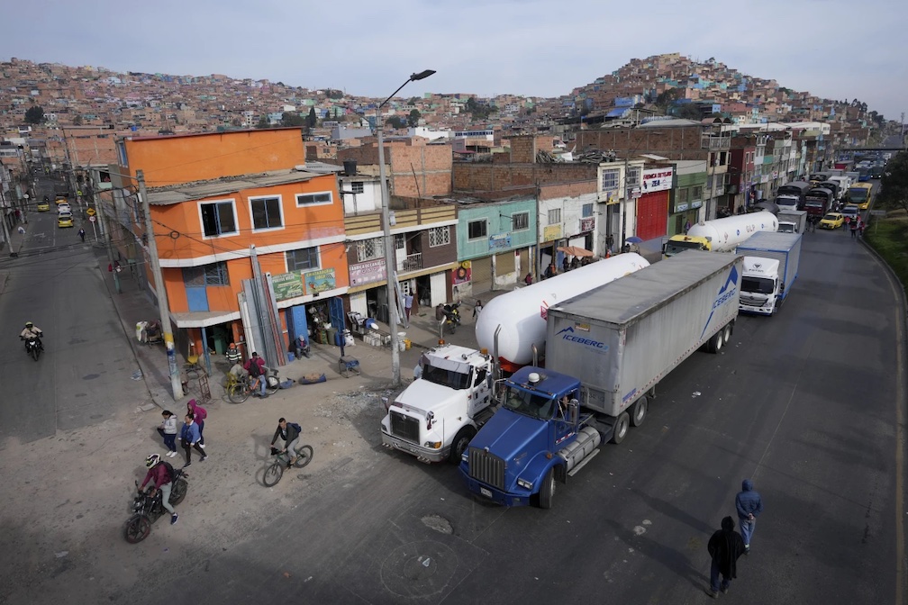 Colombian truckers block highways in main cities in protest over ...
