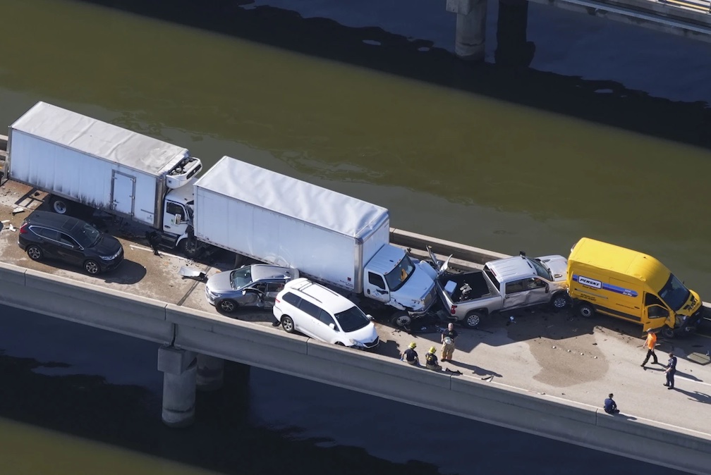 33 injured in foggy-weather crashes near New Orleans; bridge shut down ...