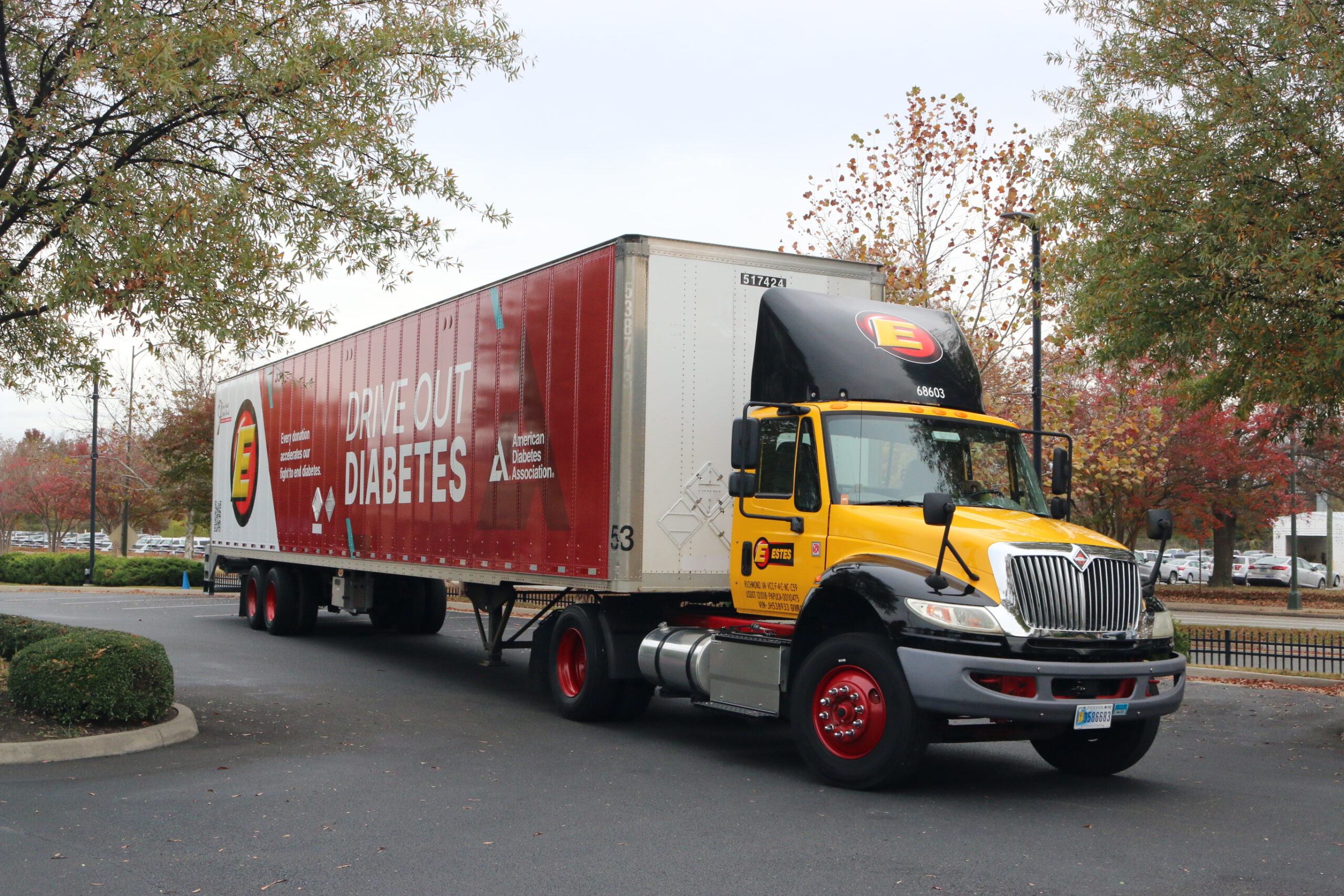 Open heart, open road: Estes trailers get a makeover to raise awareness ...