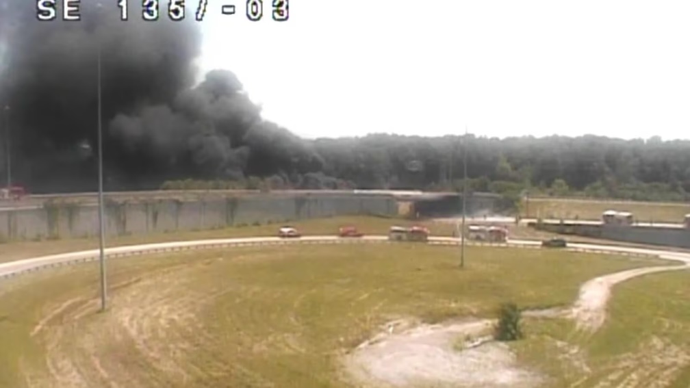 Tanker truck overturns, causes massive fire in Ohio - TheTrucker.com