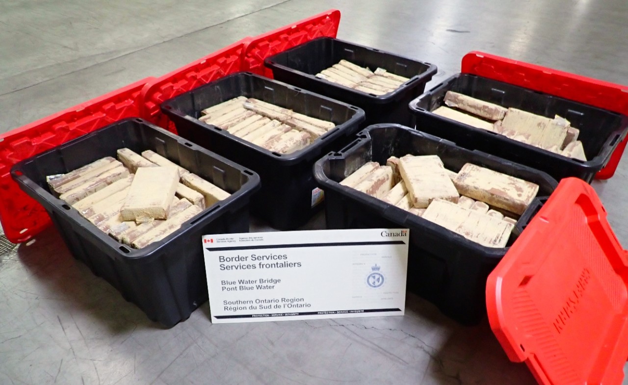 Canadian authorities nab big rigs with more than $40 million in cocaine ...
