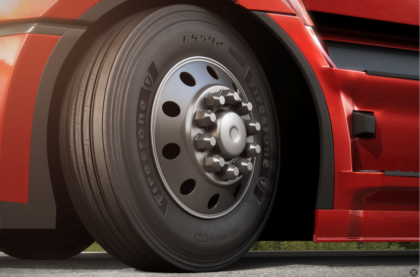 Bridgestone launches Firestone FS592 trucking tire to replace the FS591 ...