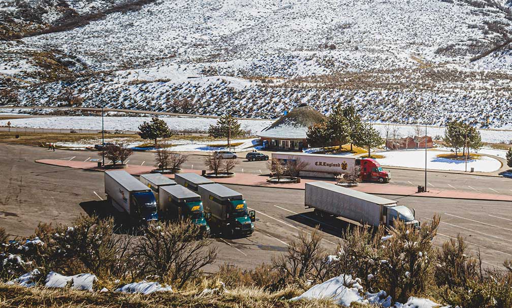 Are truck drivers subject to inspection while parked at a rest stop ...