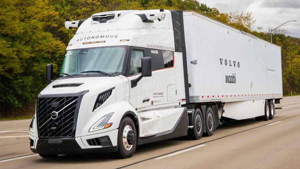Volvo and Waabi roll out next-gen autonomous rig built for real freight ...