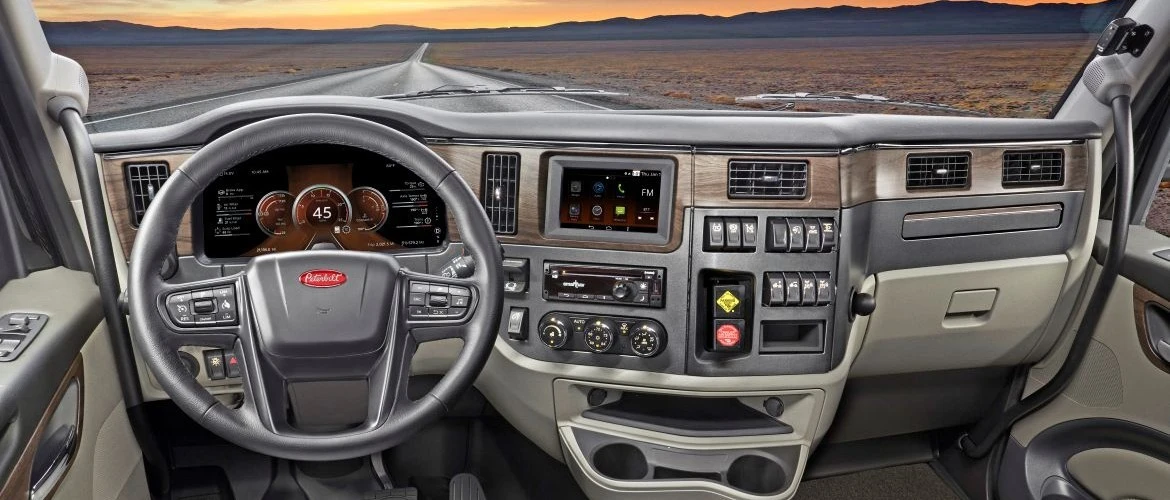 Peterbilt introduces electronic parking brake - TheTrucker.com