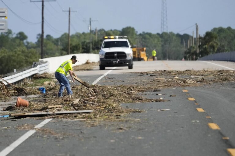 DOT announces funding availablity for damage caused by Hurricane Helene ...